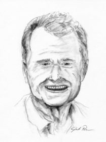 George W Bush Best Art - Drawing Skill