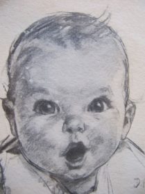 Gerber Baby Drawing Pic - Drawing Skill