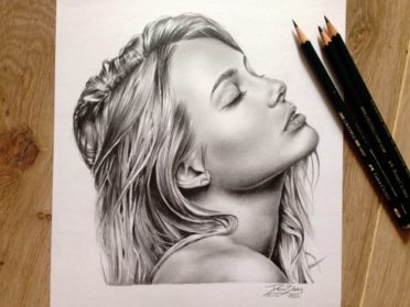 Graphite Beautiful Image Drawing - Drawing Skill