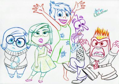 Inside Out Drawing - Drawing Skill