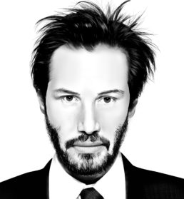 Keanu Reeves Amazing Drawing - Drawing Skill