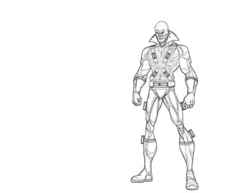 Lex Luthor Realistic Drawing - Drawing Skill