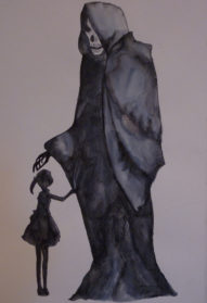 Life And Death Image Drawing - Drawing Skill