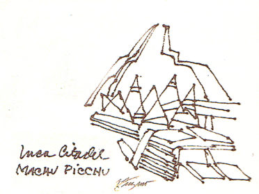 Machu Picchu Realistic Drawing - Drawing Skill