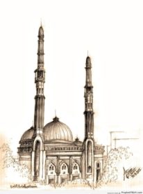 Masjid Art - Drawing Skill