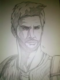 Nathan Drake Beautiful Image Drawing - Drawing Skill