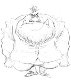 Ogre Drawing Photo - Drawing Skill