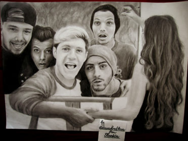One Direction Amazing Drawing - Drawing Skill