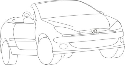 Peugeot Amazing Drawing - Drawing Skill