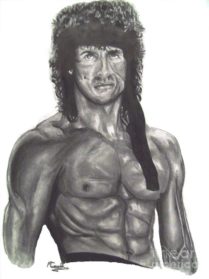 Rambo Best Drawing - Drawing Skill