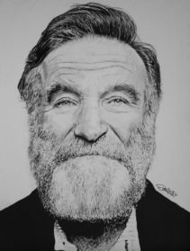 Robin Williams Drawing Creative Art - Drawing Skill