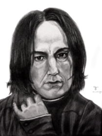 Severus Snape Drawing Picture - Drawing Skill