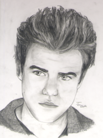 Stefan Salvatore High-Quality Drawing - Drawing Skill