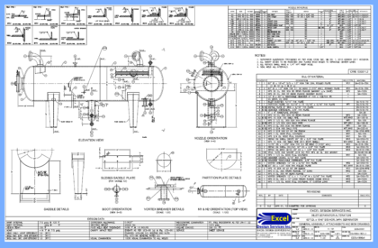 Tank Engineering Drawing Pic - Drawing Skill
