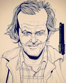 The Shining Drawing - Drawing Skill