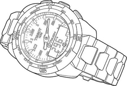 Watch Drawing - Drawing Skill