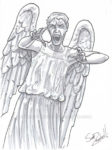 Weeping Angel Sketch - Drawing Skill