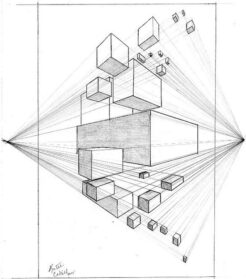 2 Point Perspective Art Drawing - Drawing Skill