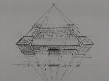 2 Point Perspective Drawing Sketch - Drawing Skill