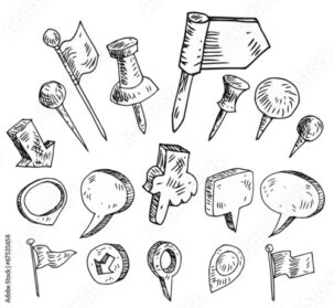 3D Pin Drawing Sketch - Drawing Skill