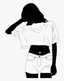 Aesthetic Girl Drawing Beautiful Image - Drawing Skill