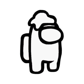 Among Us Drawing Sketch - Drawing Skill