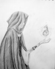 Cloak Drawing Realistic - Drawing Skill