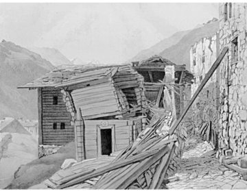 Earthquake Drawing Pic - Drawing Skill