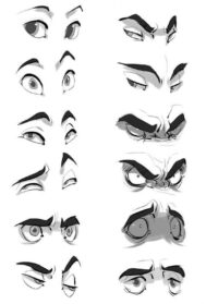 Eye Reference Drawing Beautiful Image - Drawing Skill