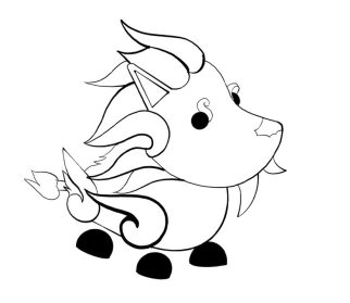 Adopt Me Drawing Pic - Drawing Skill