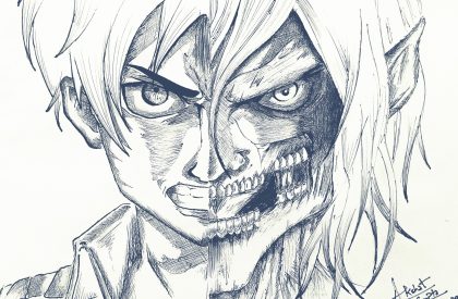 Aot Drawing Art - Drawing Skill
