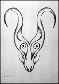 Aries Drawing Sketch - Drawing Skill
