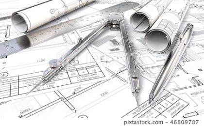 Blueprint Drawing Art - Drawing Skill