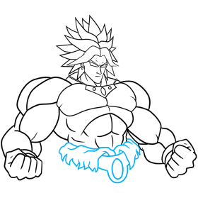 Broly Drawing - Drawing Skill