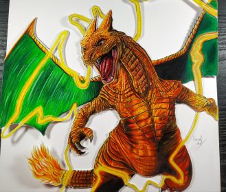 Charizard Drawing Image - Drawing Skill