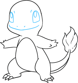 Charmander Drawing Creative Art - Drawing Skill