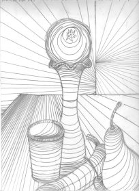 Contouring Drawing Sketch - Drawing Skill