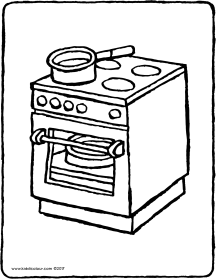 Cooker Drawing Picture - Drawing Skill