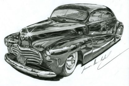 Cool Car Drawing High-Quality - Drawing Skill