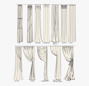 Curtain Drawing Art - Drawing Skill