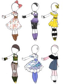 Cute Outfit Drawing High-Quality - Drawing Skill