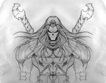 Death Drawing - Drawing Skill