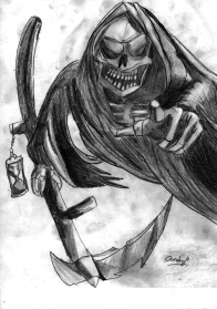 Death Drawing Image - Drawing Skill