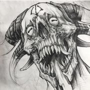 Demon Drawing Pictures - Drawing Skill