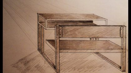 Desk Drawing Realistic - Drawing Skill