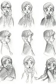 Disney Style Drawing - Drawing Skill
