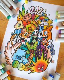Doodles Drawing High-Quality - Drawing Skill