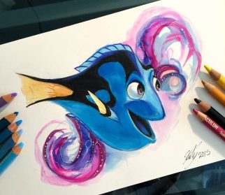Dory Drawing Art - Drawing Skill