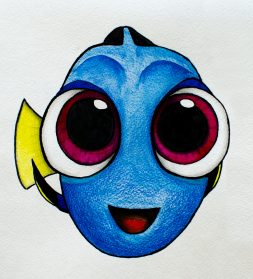 Dory Drawing Image - Drawing Skill
