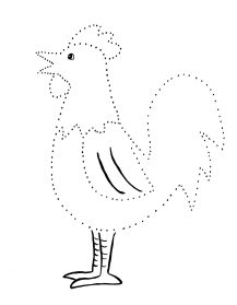 Dotted Drawing Picture - Drawing Skill